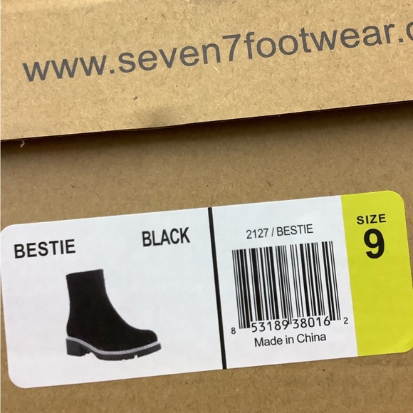 Seven7 | Shoes | New Seven7 Bestie Boot Black | Poshmark